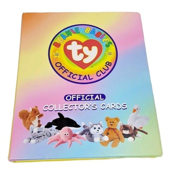 Ty | Toys | Ty Beanie Babies Official Cards Binder 8 Trading Cards ...